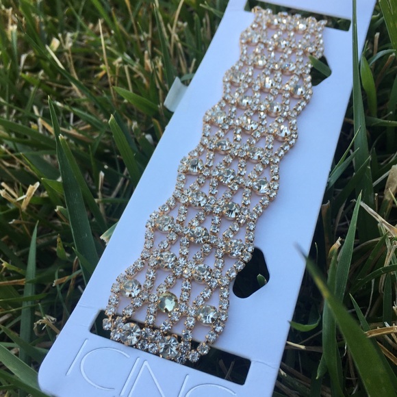 Icing | Jewelry | Nwt Nice Sexy Rose Gold Choker Diamond Icing | Poshmark